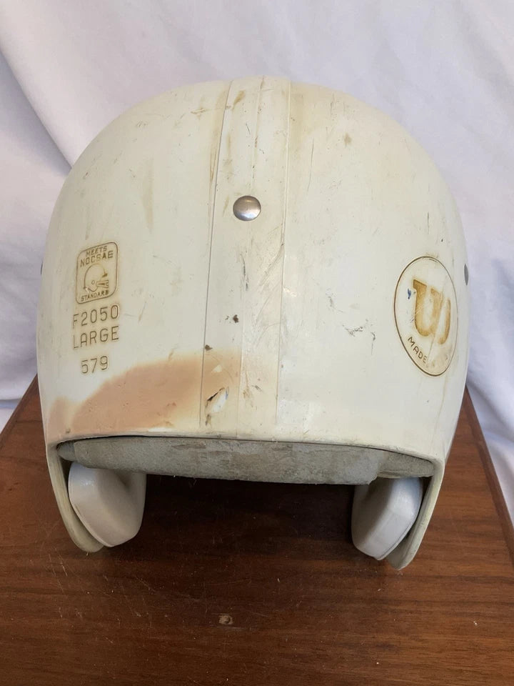 Original Vintage Wilson F2050 Football Helmet Size Large Bears Cardina ...